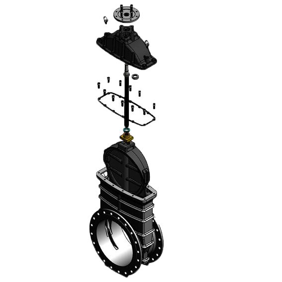 CTV 01: F4 Gate Valve ISO TOP DN50 - DN1200